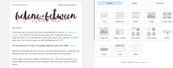 How to Create a Newsletter For Your Blog #GrowYourBlog Series - Helene ...