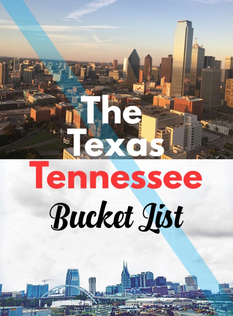 The Texas/Tennessee Bucket List - Helene in Between