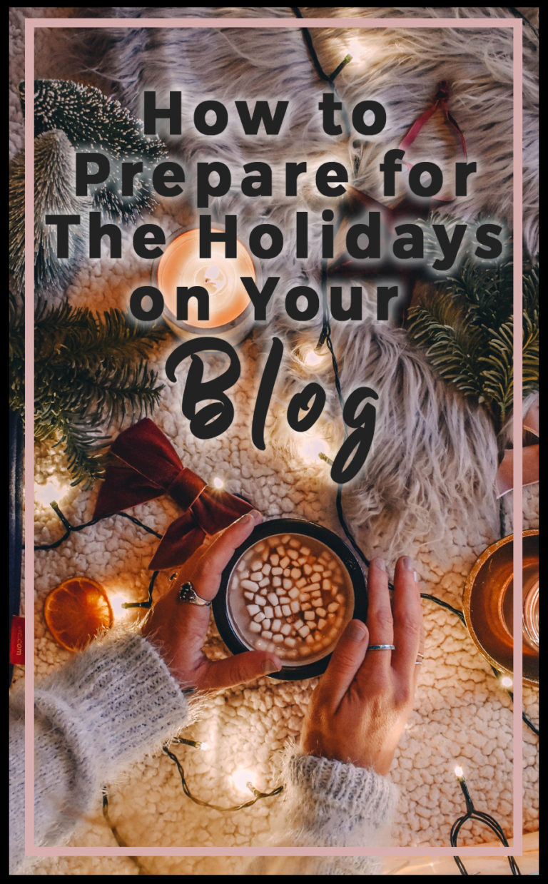 How to Make Money with Your Blog Over the Holidays - Helene in Between
