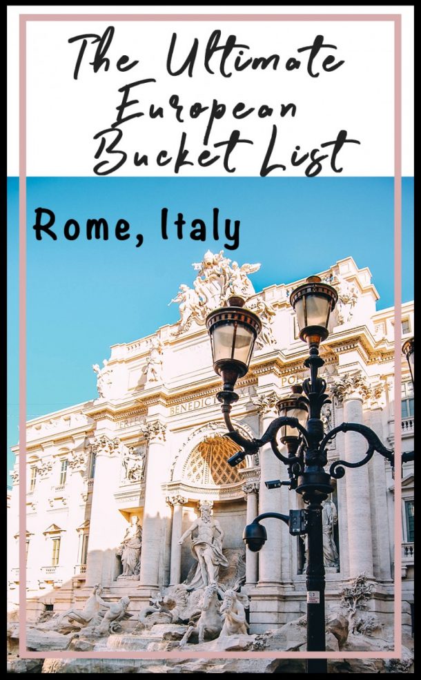 The Ultimate European Bucket List - Helene in Between