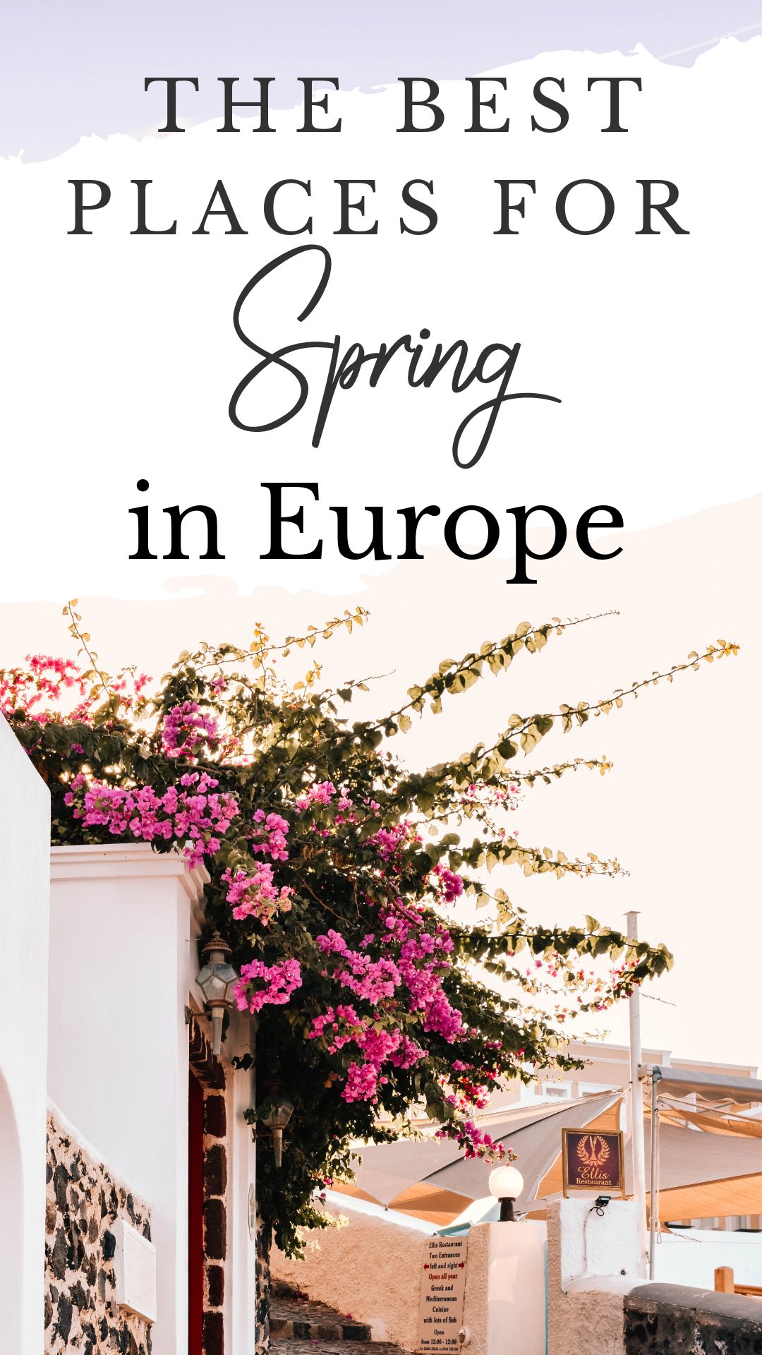 The Best Places for Spring in Europe - Helene in Between