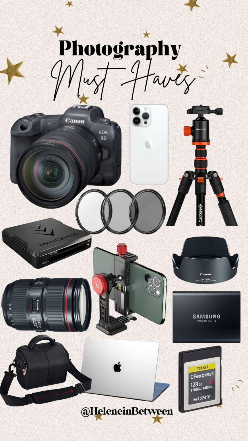 Photography Gear for Travel Content Creators and Influencers - Helene ...