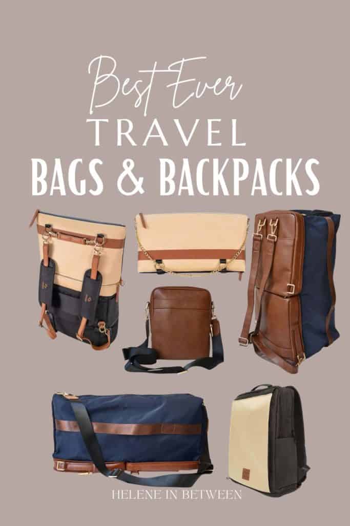The Perfect Convertible Travel Bags and Backpacks - Helene in Between