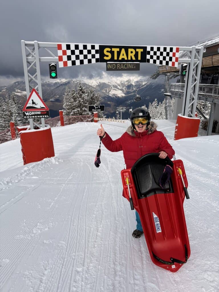 Where to Sled in Europe - Helene in Between