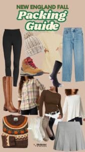 What to Pack for a New England Fall Road Trip: My Ultimate Checklist ...